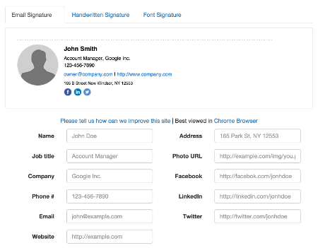 Create Your Digital Signature Online | Signature Maker